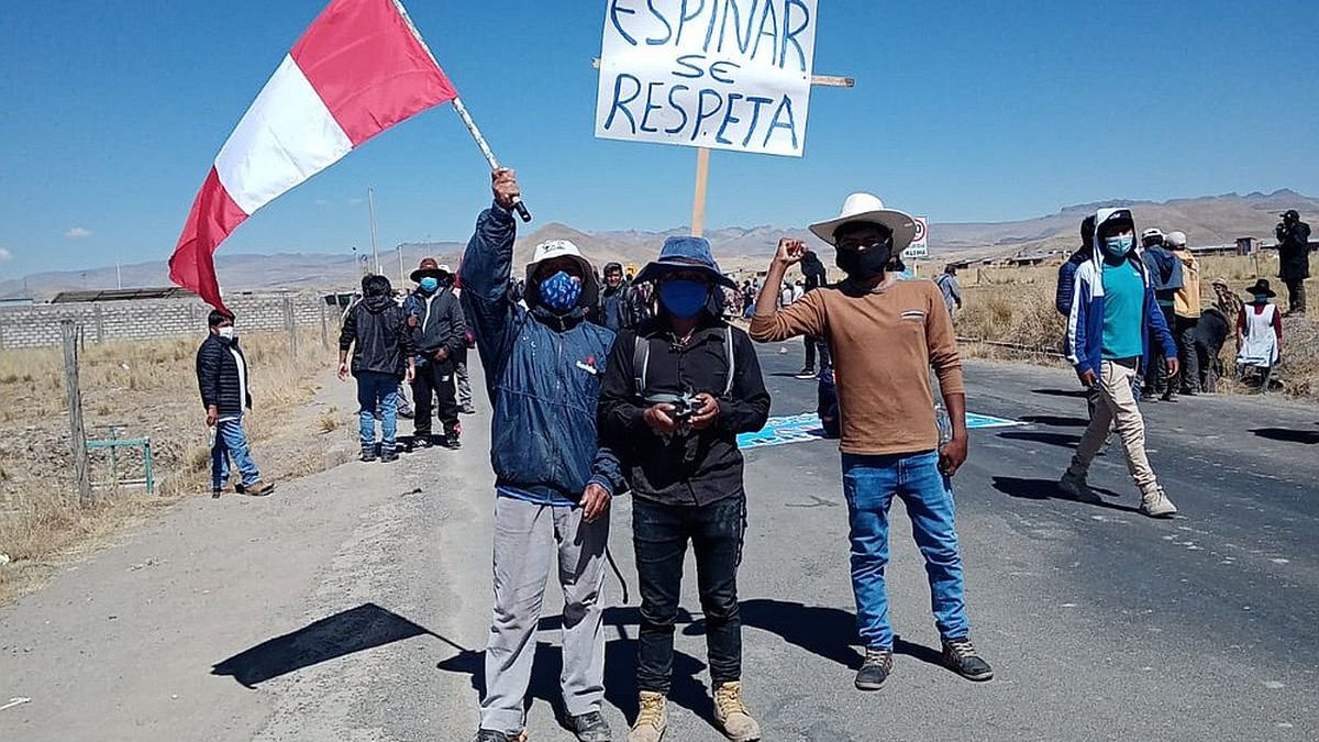 Dirigentes sociales de Espinar exigen la entrega de un segundo bono ...